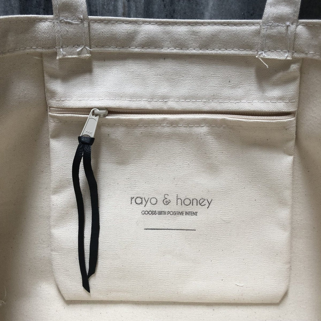 part poet part wolf tote – rayo & honey